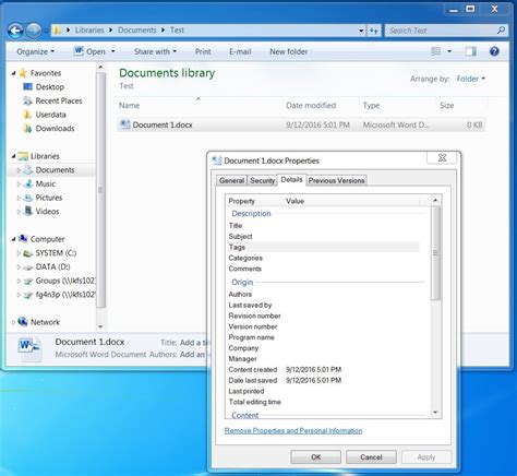 Vba Programmatically Change A Property Of A Word Document Stack