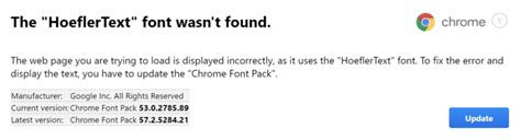 Google Chrome HoeflerText Font Wasn T Found Ask Dave Taylor
