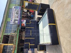 Quality By Complete Set Of Upholstery Padded Bed Frame In Lekki Furniture Chibest Furniture