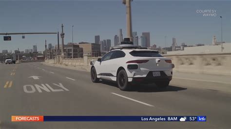 Driverless Taxis Hit The Streets Of Los Angeles Ktla