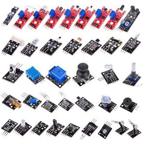 Kit 37 Sensores Para Arduino Sku 502g1 Hubot