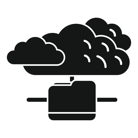 Database Cloud Icon Simple Vector Platform System 15152283 Vector Art At Vecteezy
