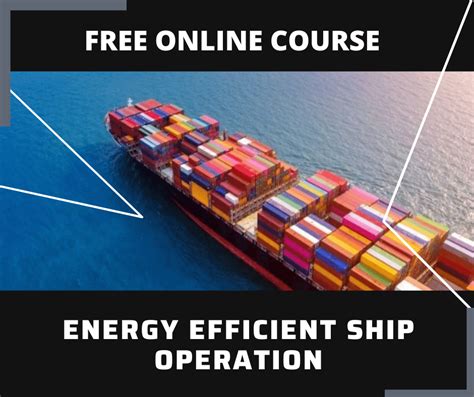 Energy Efficient Ship Operation Free Online Course