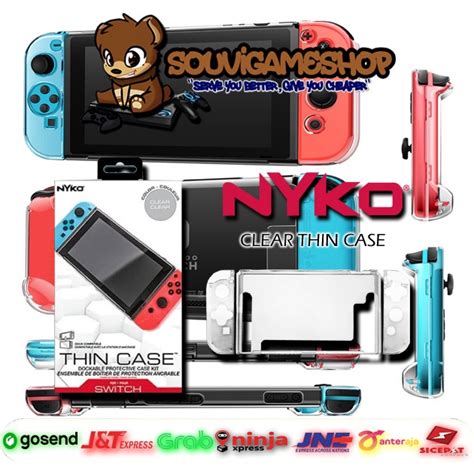 Jual Nintendo Switch Nyko Thin Case Clear Shopee Indonesia