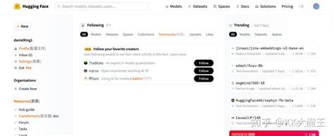 HuggingFace LLM初体验 知乎