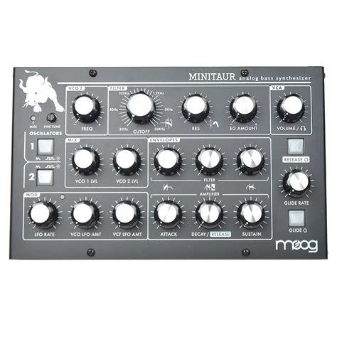 Moog Minitaur Analog Bass Synthesizer Reverb