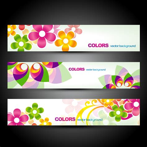 Floral Header Free Vector Art 14538 Free Downloads