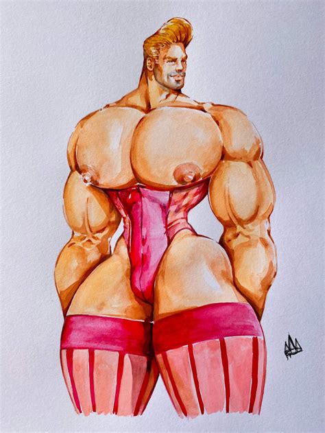 Rule 34 Biceps Big Chest Big Pecs Bulge Bulging Biceps Corset Huge