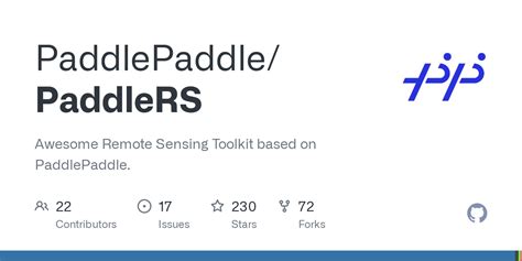 Releases PaddlePaddle PaddleRS GitHub