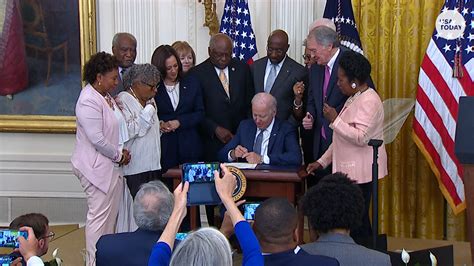Juneteenth Is Now A Federal Holiday After Biden Signs Bill Into Law