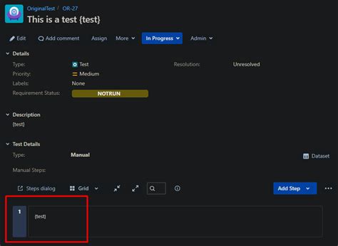 Xporter 4178 When Using In Test Steps It Is Interpreted As An
