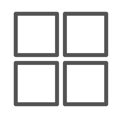 Shape Windows Square Brand Icon