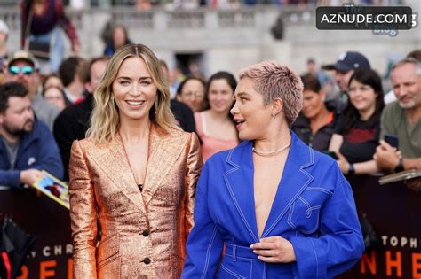 Florence Pugh Flaunts Her Sexy Tits And Legs At The Oppenheimer Premiere