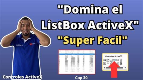 Cómo Usar Listbox En Controles Activex Filtrar Cargar Y Enviar Datos En