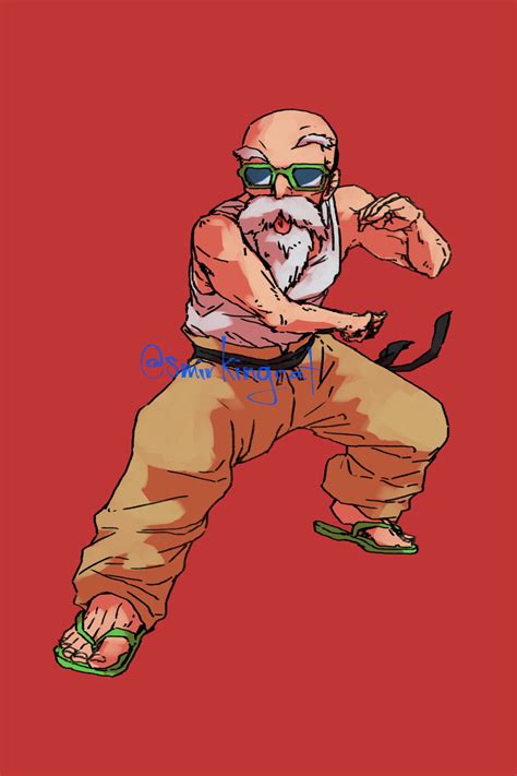 Master Roshi Iphone Wallpaper