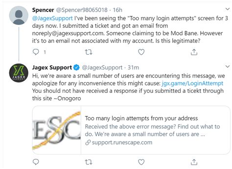 Too Many Log In Attempts Bug