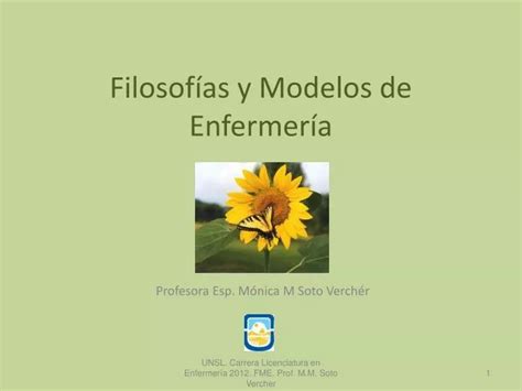 PPT Filosofías y Modelos de Enfermería PowerPoint Presentation free