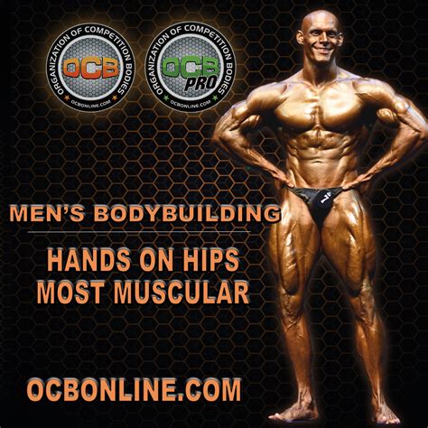 Ocb Bodybuilding Guidelines