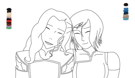 Korrasami Lineart Unfinished By Korrasalami On Deviantart