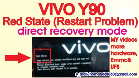 VIVO Y90 PD1917F Red State YouTube