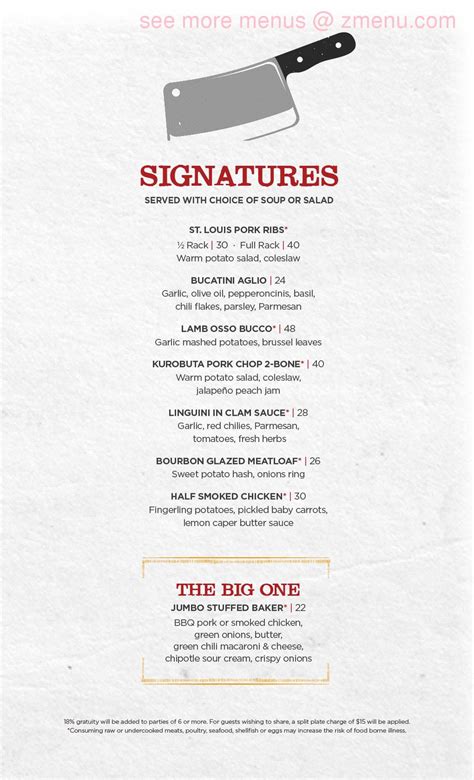 Online Menu Of Chop Block And Brew Restaurant Maricopa Arizona 85139