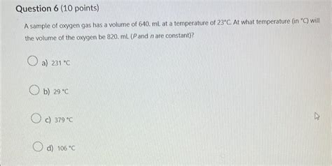 Solved Question 14 10 Points At STP There Are 22 4 L Of Chegg