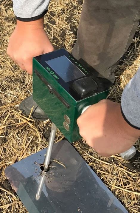 Soil Compaction Tester With Online Data Analytics Pragmatic