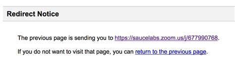 Disable Redirect Notice In Google Calendar Web Applications Stack