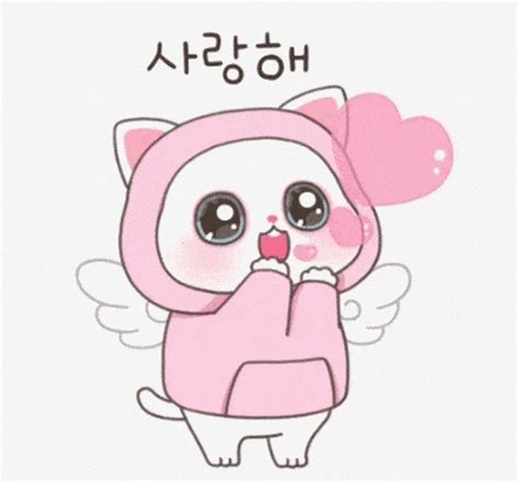 이미지 보기 네이버 카페 재미있는  이모티콘 핑크