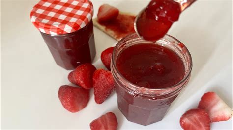 مربي الفراولة 🍓🍓افضل من الجاهز مع طريقه الاحتفاظ و سر اللون الفاقع