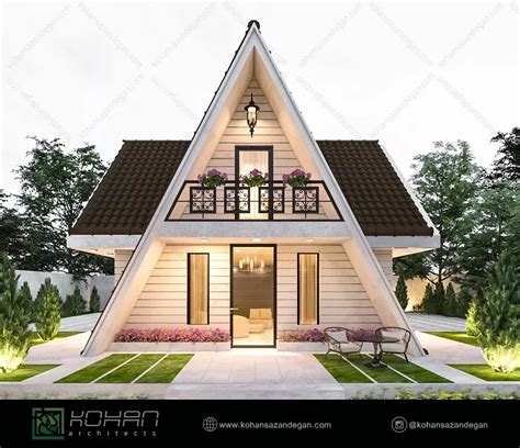 کهن سازندگان ابنیه طراحی کلبه سوئیسی A Frame کهن سازندگان