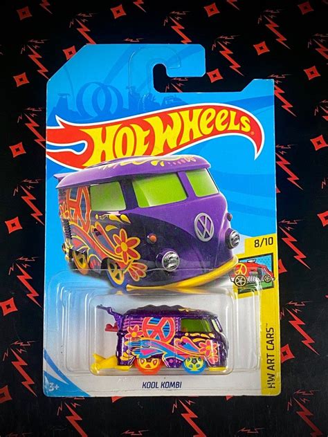 Hot Wheels Volkswagen Kool Kombi Grey And Purple Hotwheels Vw Regular