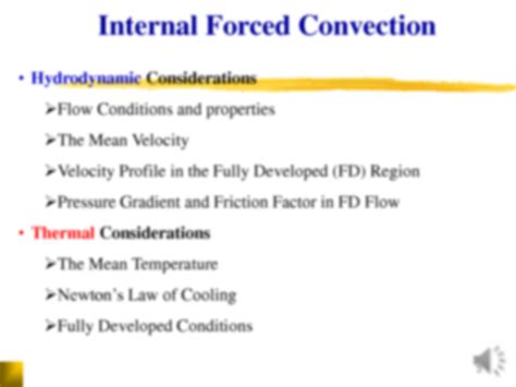 SOLUTION Internal Flow Convection Studypool
