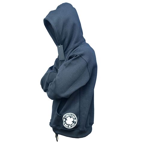 limitless script embroidery hoodie black limitless brand