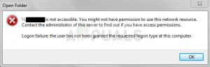 Fix You Might Not Have Permission To Use This Network Resource
