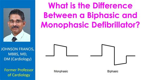 What Is The Difference Between A Biphasic And Monophasic Defibrillator Youtube