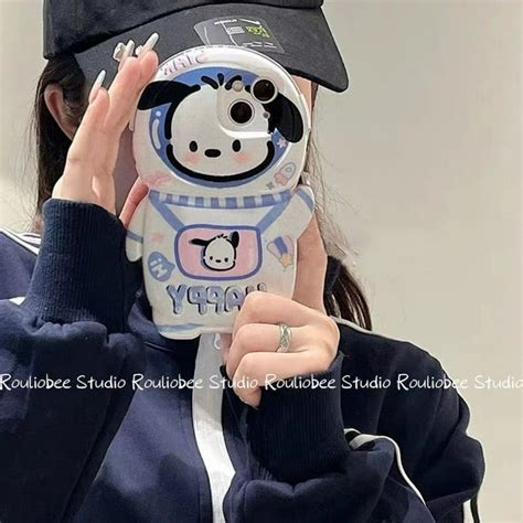 Funda De Teléfono Móvil De Dibujos Animados Kawaii Sanrio Hellokittyed