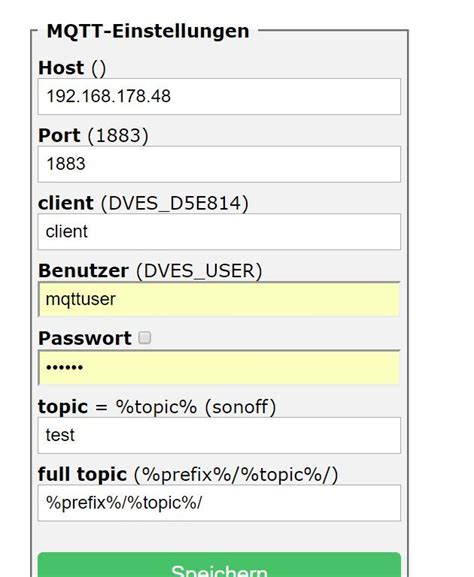 Sonoff Mqtt Pow Werte Aktuallisieren