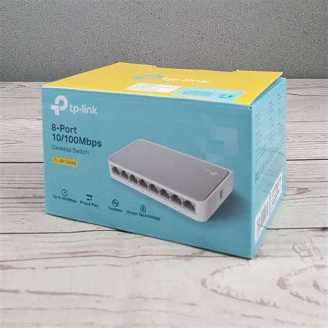 Jual Switch Hub Tp Link Tl Sf1008d Unmanaged Switch 10 100 8 Port Plastik Shopee Indonesia