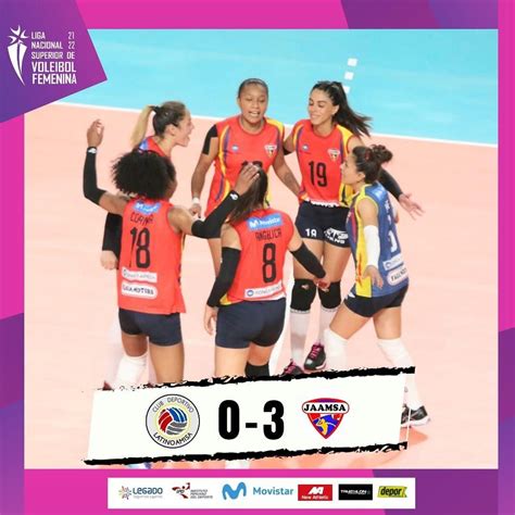 Liga Nacional Superior De Voleibol Femenina Estos Son Los Resultados