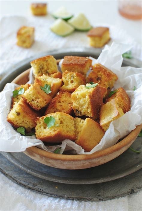 Baked Spicy Cornbread Croutons Bev Cooks