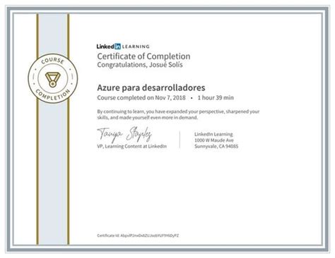 Certificate Of Completion Programming Foundations Databases 2 Ppt