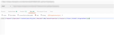 Sadomovalexs Blog Use Sharepoint Search Api Using Post Requests
