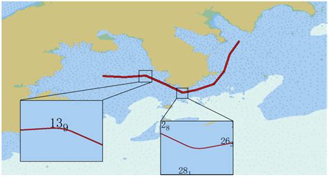 Jmse Free Full Text A Novel Algorithm For Ship Route Planning Considering Motion