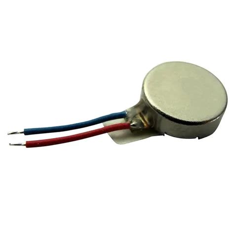 Parameteric Table Of ERM Brush Type Coin Vibration Motors