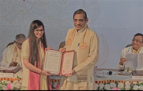 Sushanki Raj Srivastava On Linkedin Convocation2023 Nitpatna Mtech
