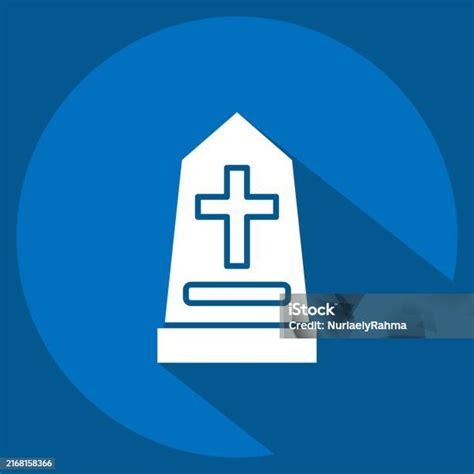 아이콘 기념관 Seath 기호와 관련이 있습니다 긴 그림자 스타일 간단한 일러스트레이션 3차원 형태에 대한 스톡 벡터 아트 및 기타 이미지 Istock