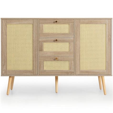 Blingbin Sideboard Kommode Sideboard Für Wohnzimmer Schlafzimmer Mit 2