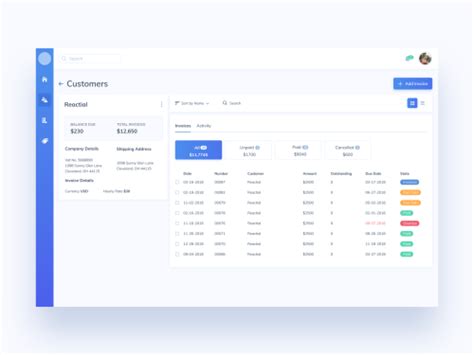 Table Designs Created By Ui Desgn Daily