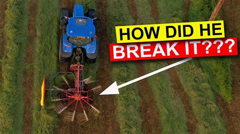 John Broke The Rake John Mcclean Farmflix Youtube
